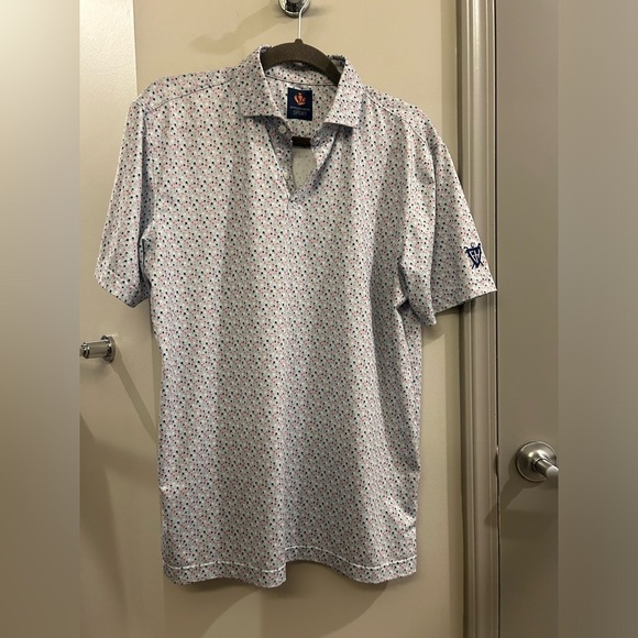donald ross | Shirts | Donald Ross Sport Golf Polo Shirt Mens Medium ...